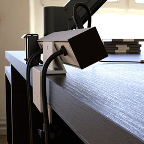 Power Board Desk Clamp | Desktop | Data | Office | Workstation ...