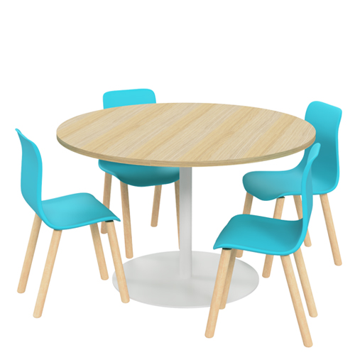 Montana Round Disc Base Tables | Break Out | Lounge | Student ...