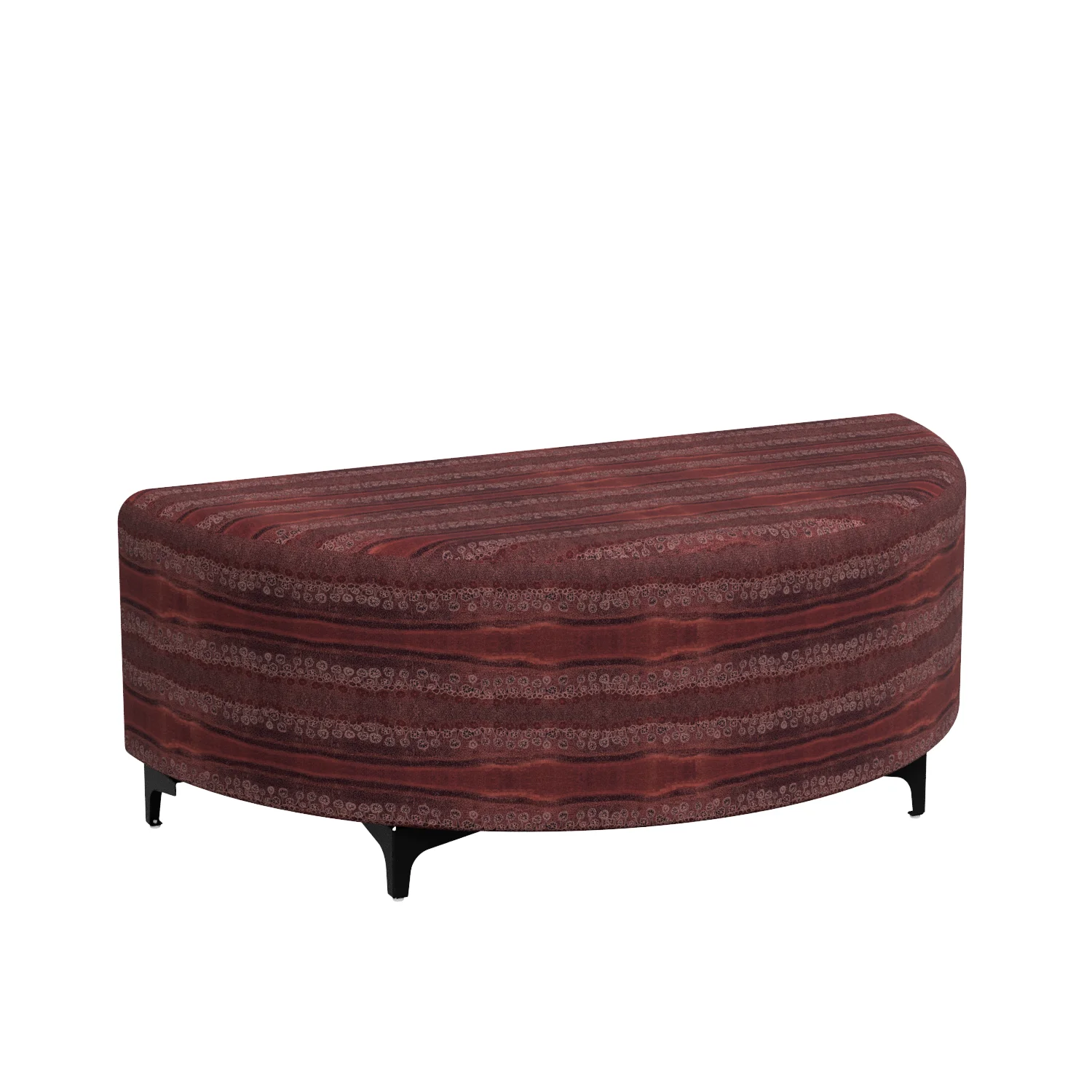 Quad Half Round Ottoman Indigenous | Soft Seating | Lounge - Schoolfurn ...