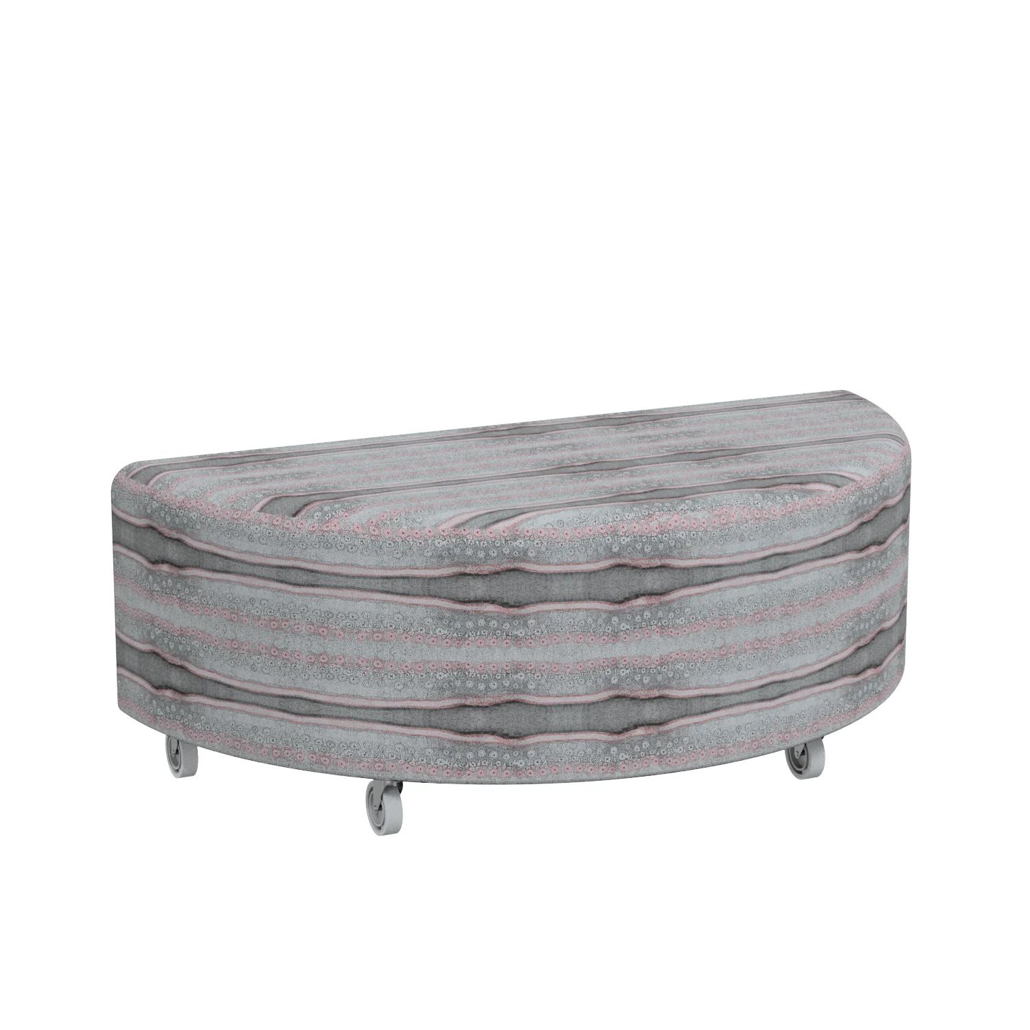 Quad Half Round Ottoman Indigenous | Soft Seating | Lounge - Schoolfurn ...