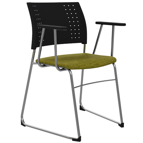 Aero Sled Fabric Seat | Seating | Classroom | School | Stackable ...